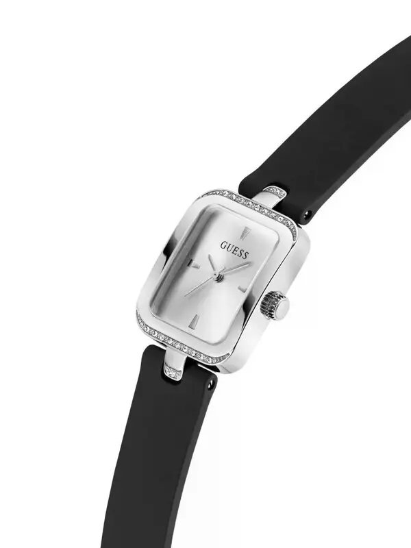 Guess Isla Crystal 22mm Watch With Black Tank Case