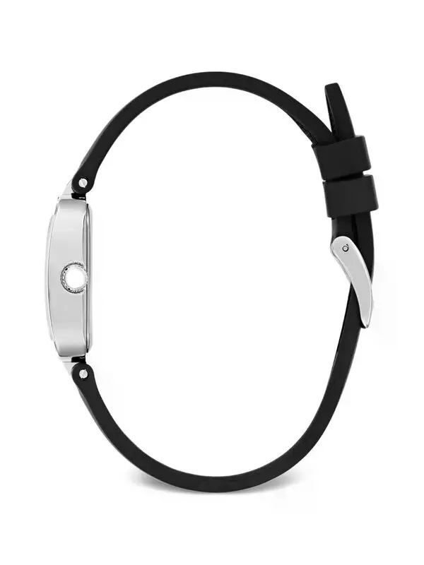 Guess Isla Crystal 22mm Watch With Black Tank Case