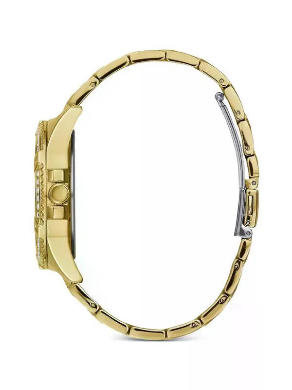 Guess Crystal-embellished 40mm Watch With -tone Dial