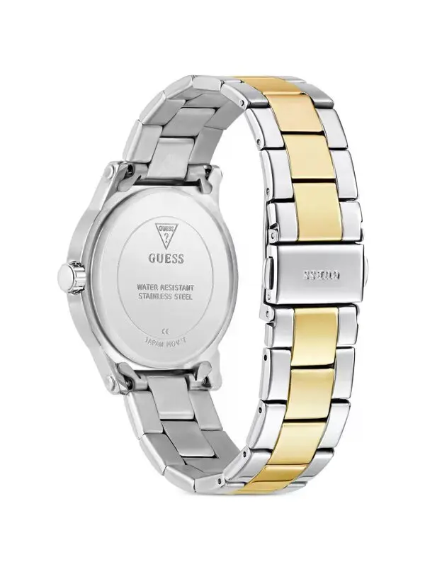Guess Annette 36mm Two-tone Crystal Embellished Watch