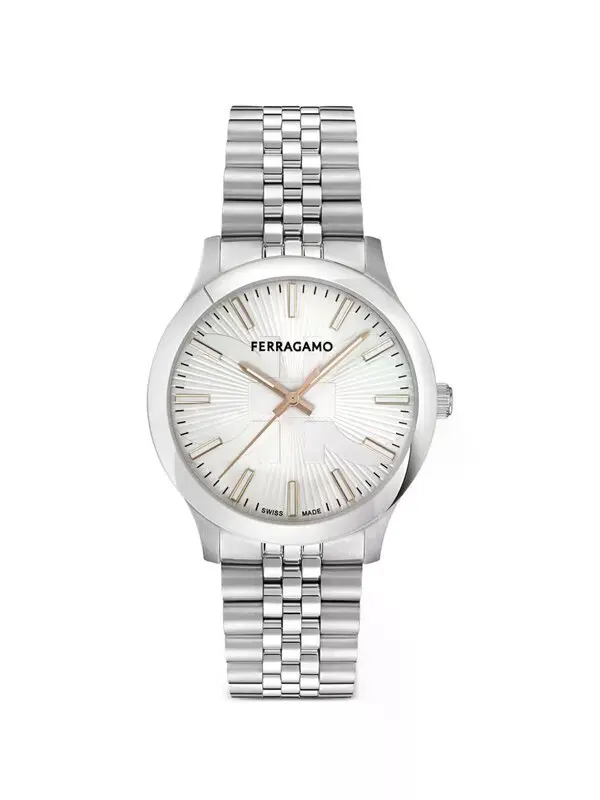 FERRAGAMO Logo Detail 40mm Watch