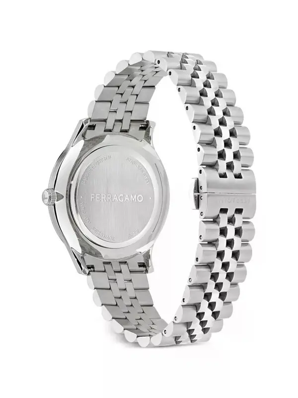 FERRAGAMO Logo Detail 40mm Watch