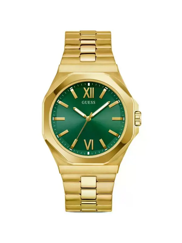 Guess Emperor Octagonal Bezel Watch 41.5mm