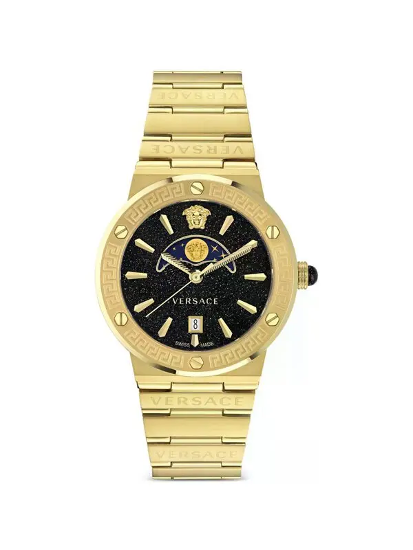 Versace Greca Logo Moonphase Watch
