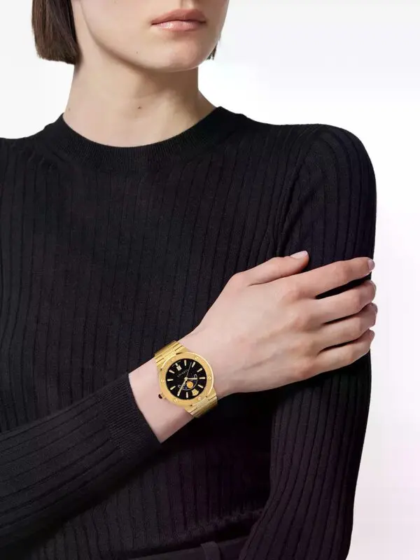 Versace Greca Logo Moonphase Watch