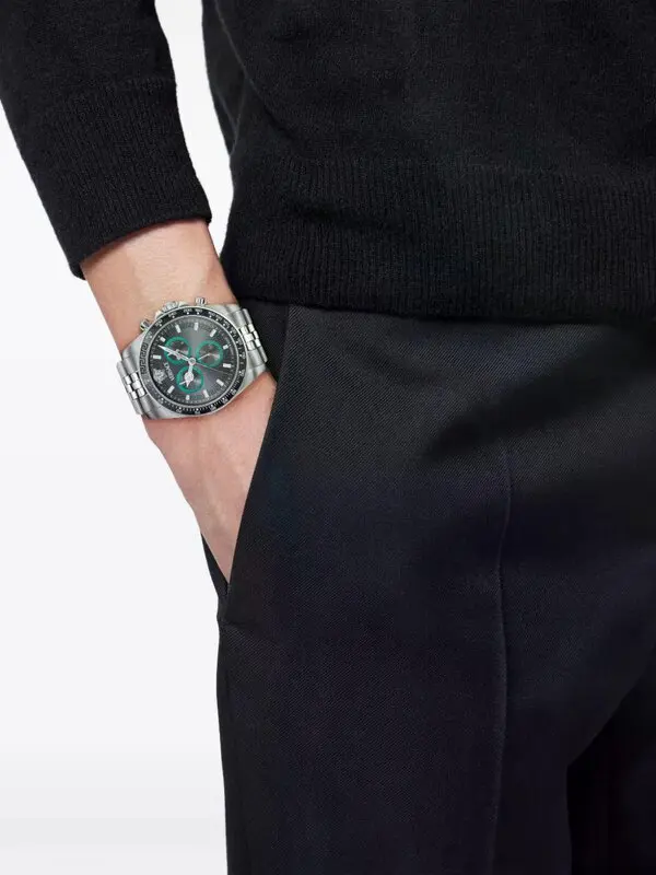 Versace Greca Chrono Wave 43mm Watch