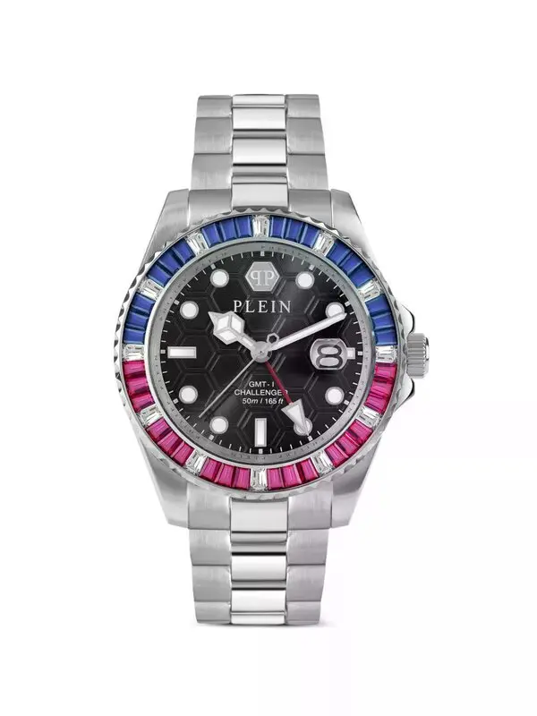 Philipp Plein Gmt-i Challenger Baguette Watch - Black