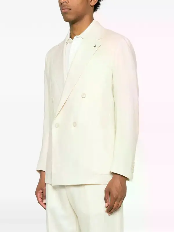 Tagliatore Double-breasted Peak-lapel Blazer