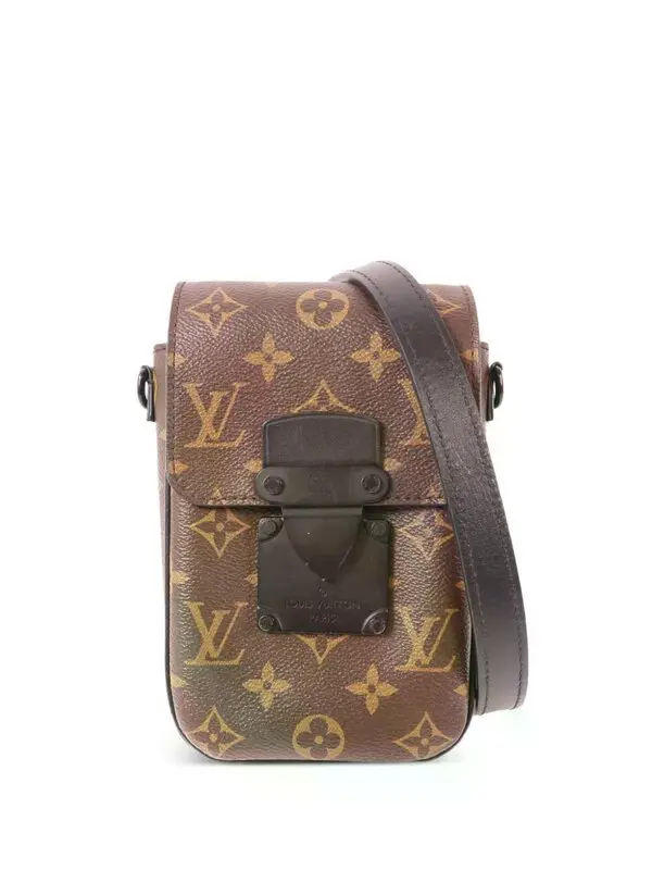 LOUIS VUITTON S-lock Monogram Crossbody Bag - Brown