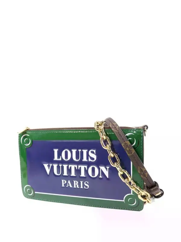LOUIS VUITTON Street Sign Monogram Shoulder Bag
