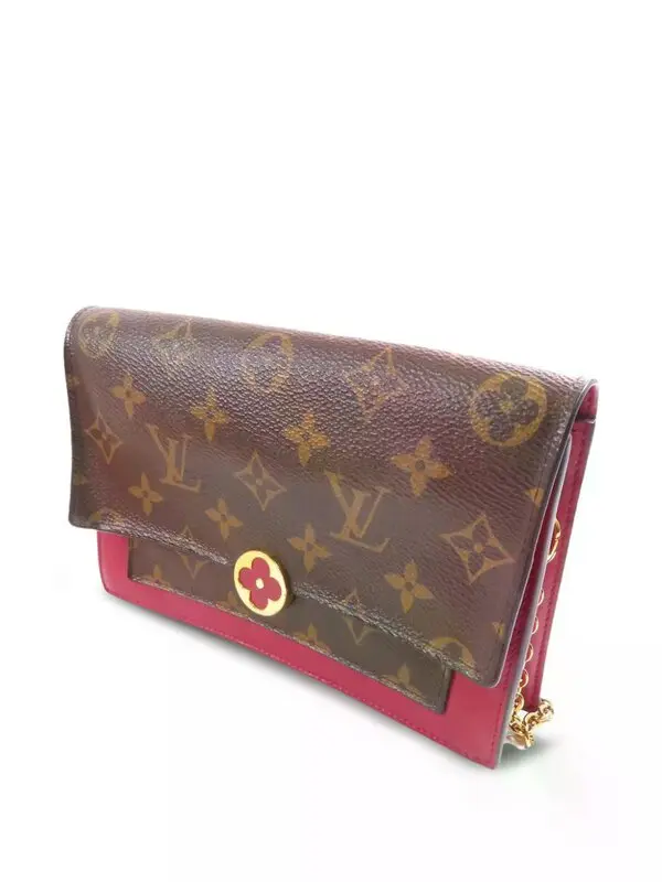 LOUIS VUITTON Portefeuille Flore Monogram Crossbody Bag