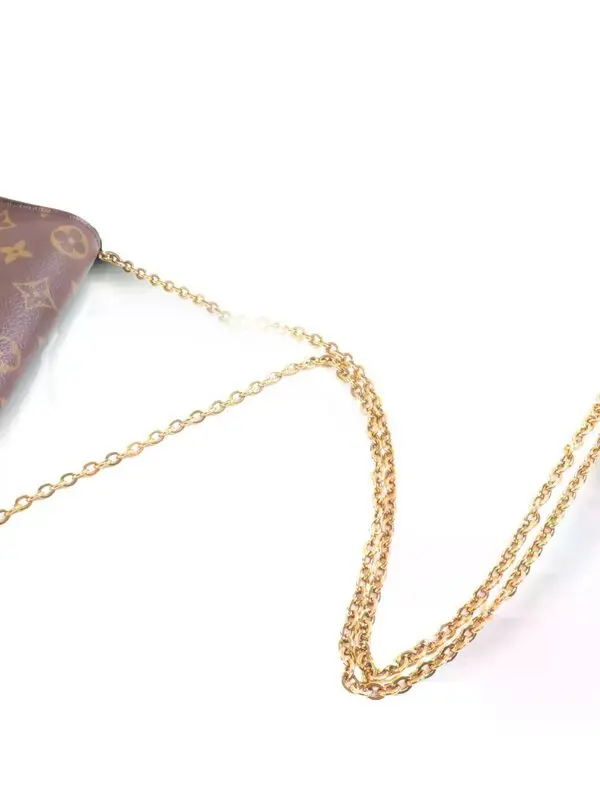 LOUIS VUITTON Portefeuille Flore Monogram Crossbody Bag