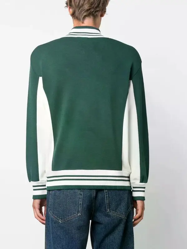 AUTRY Logo Embroidered Bomber Jacket