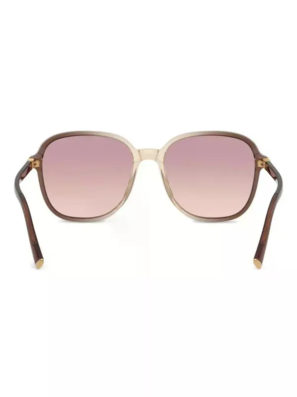 Miu Miu Gradient Square Frame Sunglasses