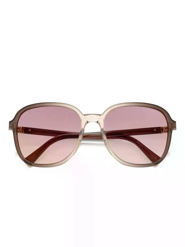 Miu Miu Gradient Square Frame Sunglasses