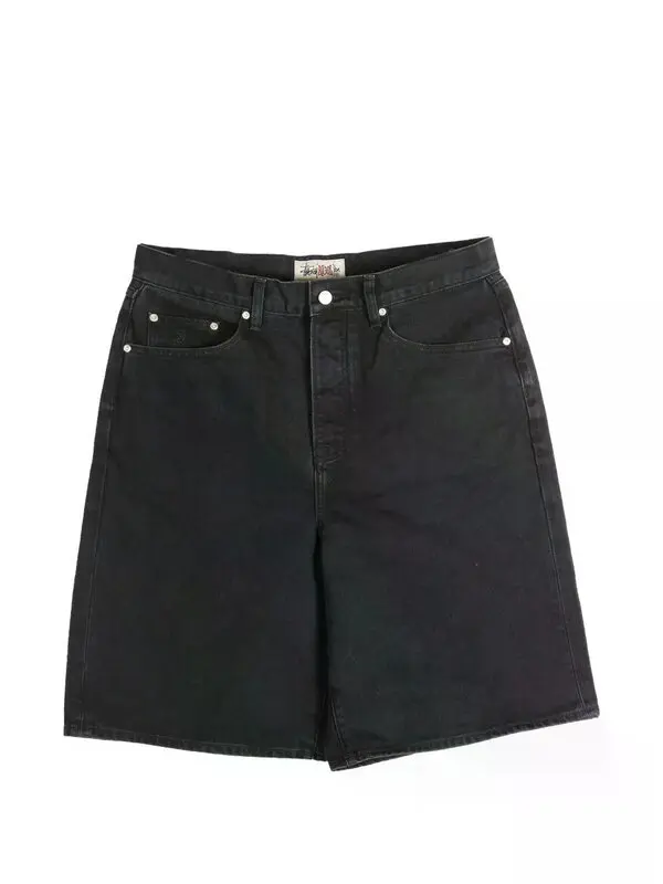 StÜssy Big Ol Denim Shorts - Black