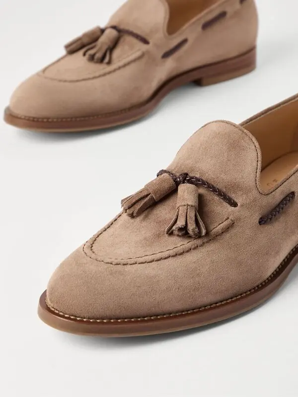 Brunello Cucinelli Leather Loafers