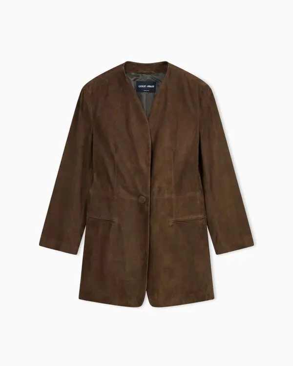 Giorgio Armani Archivio Ss1990 Single-breasted Jacket - Brown
