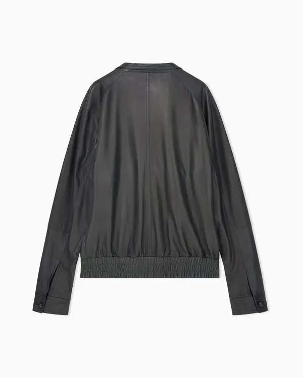 Giorgio Armani Archivio Ss1979 Double-breasted Leather Jacket