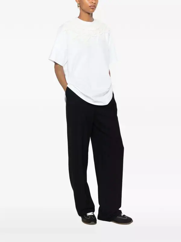 RAXXY Quilted Detail T-shirt