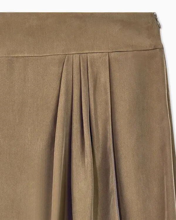 Giorgio Armani Archivio Ss1990 Draped Wrap-effect Skirt