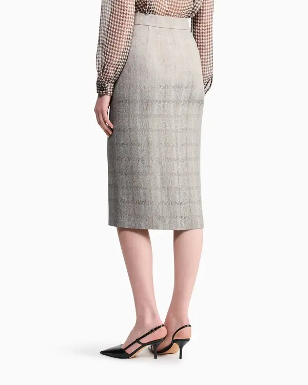 Giorgio Armani Archivio Ss1983 Midi Skirt