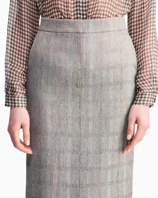 Giorgio Armani Archivio Ss1983 Midi Skirt