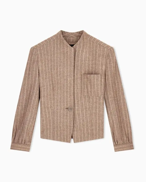 Giorgio Armani Archivio Ss1979 Single-breasted Jacket - Brown