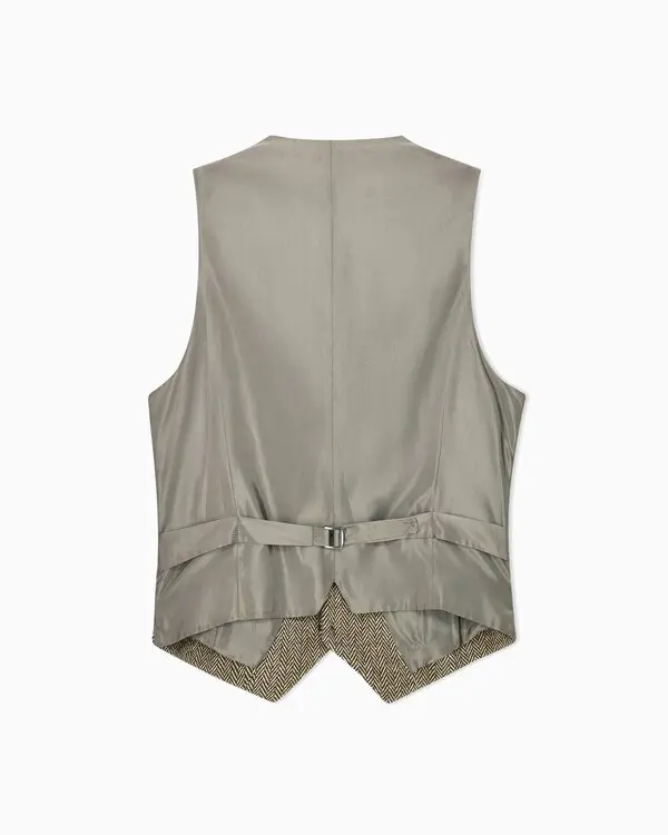 Giorgio Armani Archivio Fw1990 Single-breasted Waistcoat