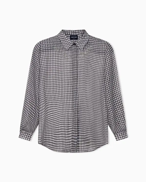 Giorgio Armani Archivio Ss1983 Houndstooth Shirt