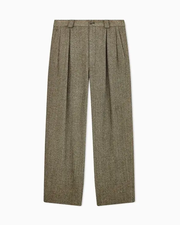 Giorgio Armani Archivio Fw1990 Single-pleat Trousers