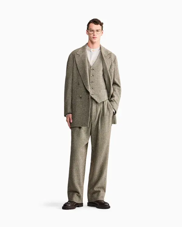 Giorgio Armani Archivio Fw1990 Single-pleat Trousers