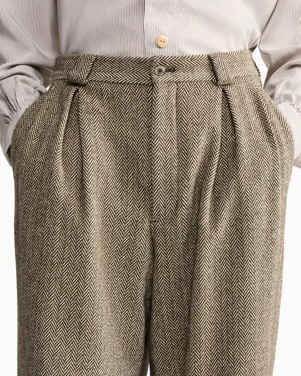 Giorgio Armani Archivio Fw1990 Single-pleat Trousers