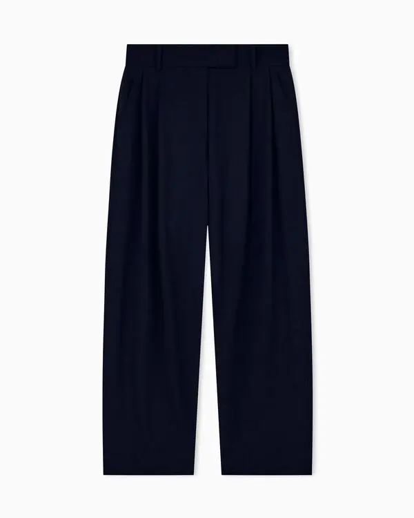 Giorgio Armani Archivio Fw1979 Pleat Trousers - Black