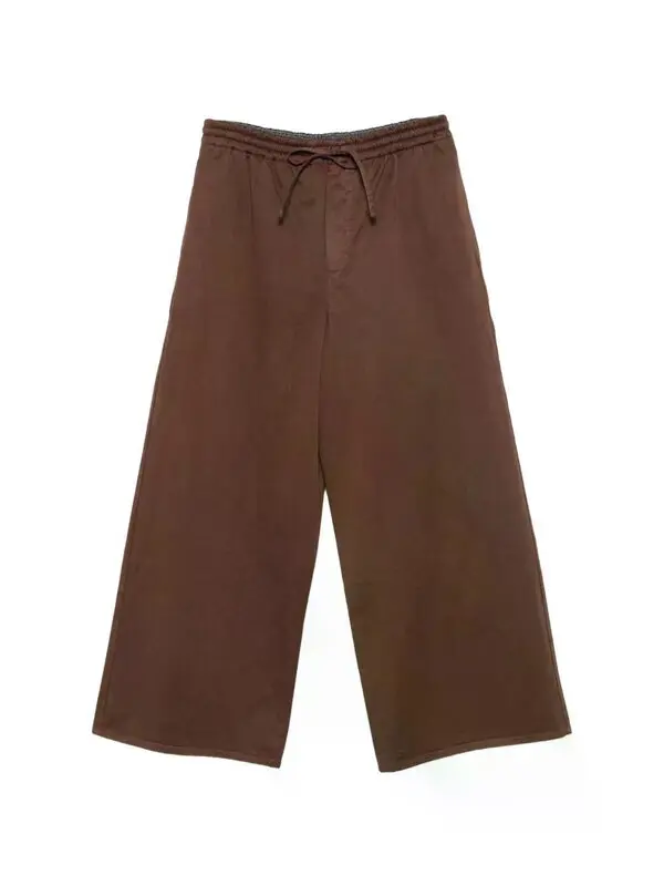 Loewe X Paula's Ibiza Wide-leg Trousers - Brown