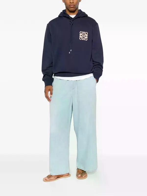 Loewe Anagram Embroidered Hoodie