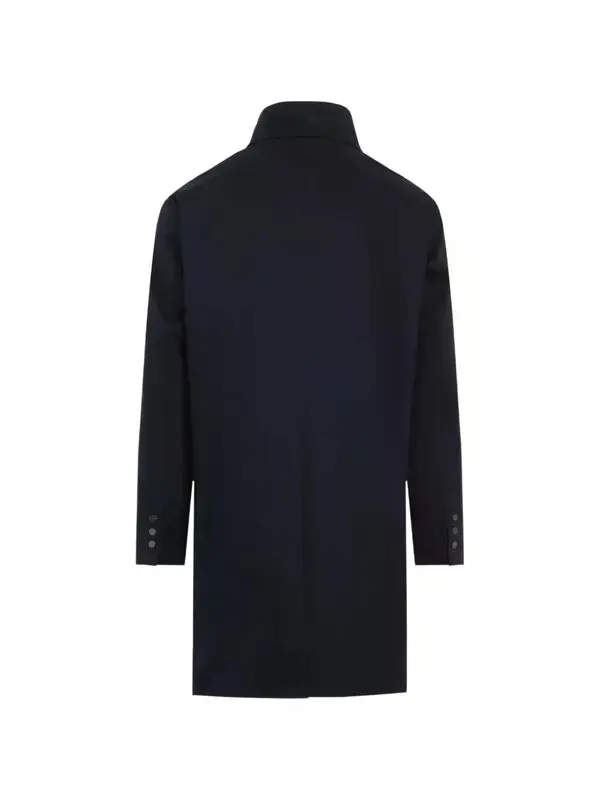 Kiton Concealed-fastening High-neck Coat