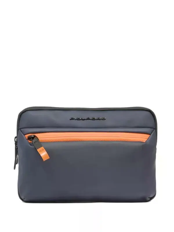 PIQUADRO Water-resistant Messenger Bag - Blue