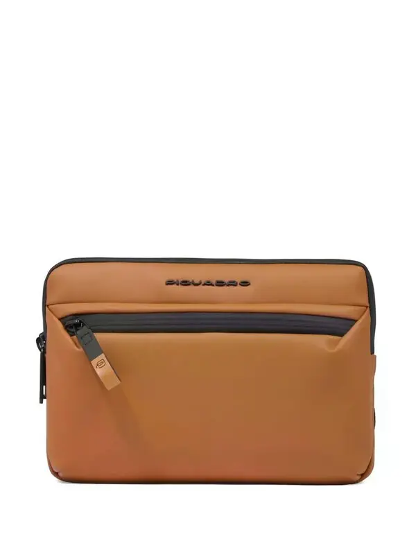 PIQUADRO Water-resistant Messenger Bag - Brown