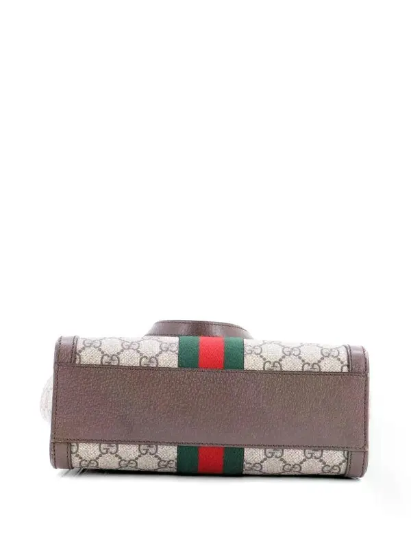 Gucci Ophidia Top Handle Small Tote Bag - Brown