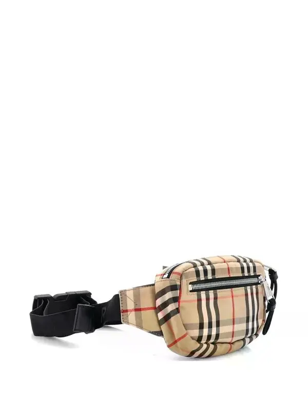 Burberry Vintage Check Canvas Small Belt Bag