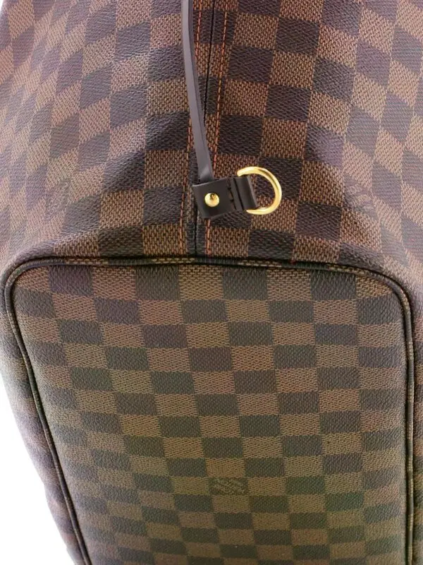 LOUIS VUITTON Damier Mm Tote Bag - Brown