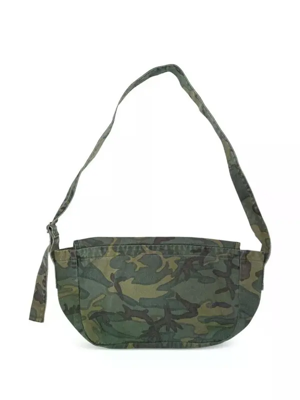 Needles Camouflage Cotton Shoulder Bag - Green
