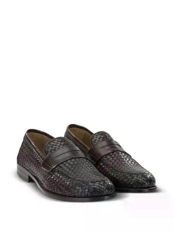 MARECHIARO 1962 Woven Leather Loafers