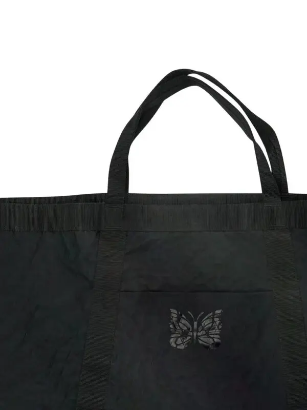 Needles Quilted Butterfly-patch Tote Bag