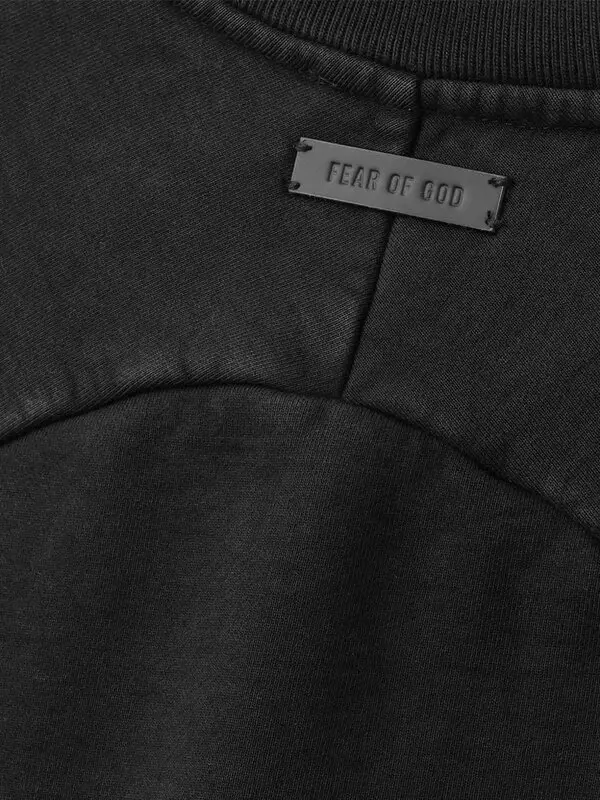 Fear Of God Logo Plaque Crewneck Sweatshirt