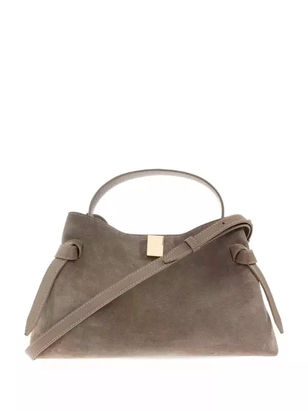 Yuzefi Gyoza Suede Tote Bag - Brown