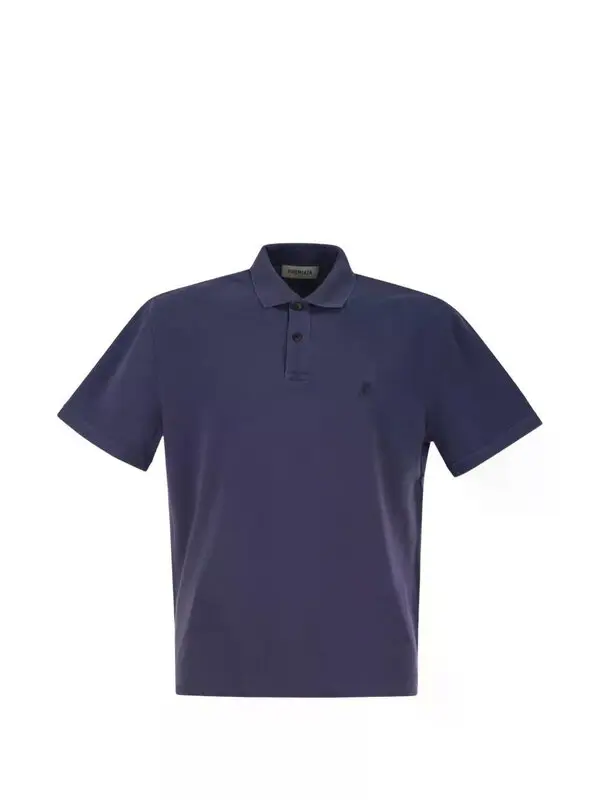 Premiata Embroidered-logo Polo Shirt