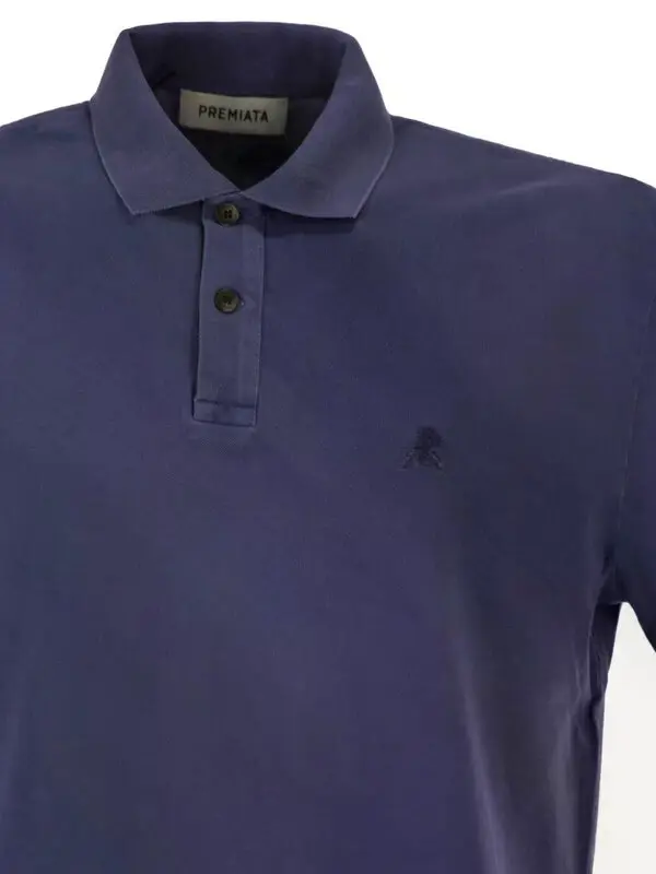 Premiata Embroidered-logo Polo Shirt