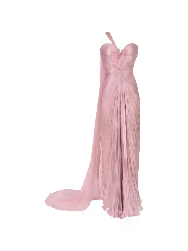 IRIS SERBAN Kaya One-shoulder Maxi Dress